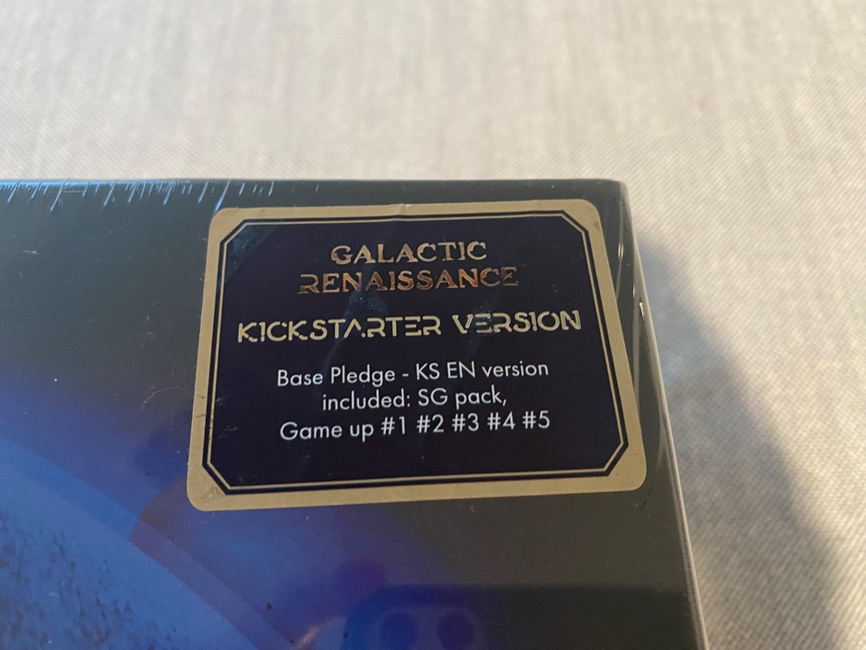 Galactic Renaissance Board Game Kickstarter Version | eBay