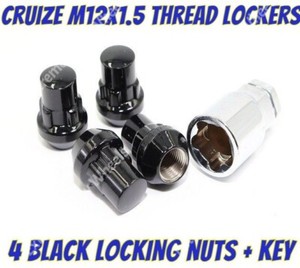 Locking Wheel Nuts B Closed M12x1.5 For Mazda 2 3 5 6 Series Cx-3 Cx-5 ...