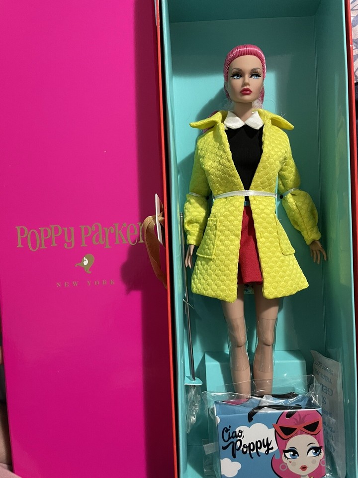 RARE! Poppy Parker Integrity Toys Ciao! Poppy Pink Hair doll, NRFB ...