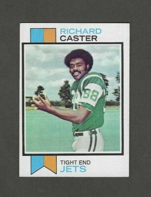 1973 TOPPS RICHARD CASTER #323 NEW YORK JETS (FREE SHIPPING) | eBay