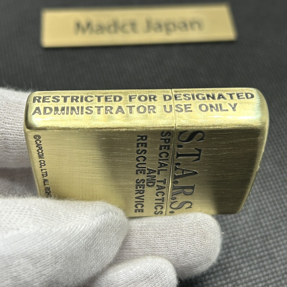 Zippo Resident Evil BIOHAZARD 20th Anniversary Limited S.T.A.R.S. Japan ...