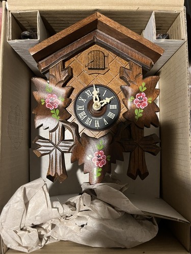 River City Clocks Vintage Detailed Cuckoo Clock 8.5" Made in Germany ...