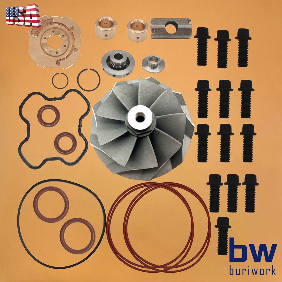For Ford 1994-2003 GTP38 Turbo Wicked Wheel Rebuild Kit Diesel ...