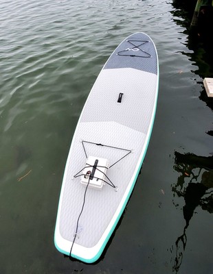Motorized Inflatable SUP , 10'6"x32"x6 with Electric Fin system ON SALE ...