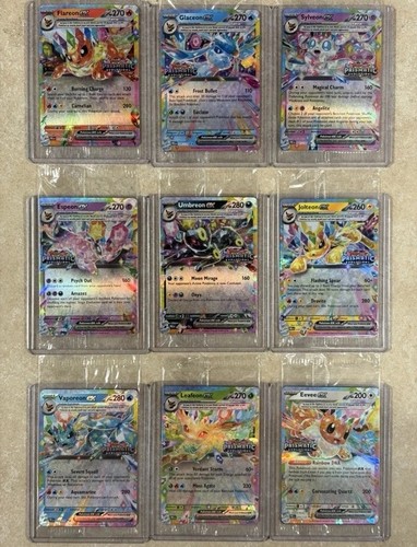 Prismatic Evolutions Surprise Box Sealed Stamped EX Promo Cards ...