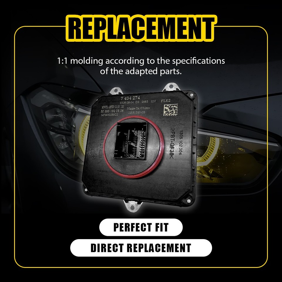 LED Headlight Control Unit Module For BMW F20 F22 F87 F30 F80 F32 X5 X6 ...