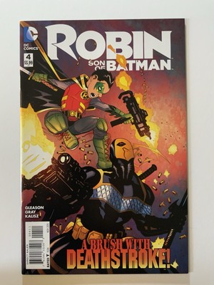 Robin Rises Son of Batman #4 (DC, 2015) in VF/NM, Damian | eBay Australia