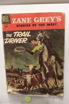 ZANE GREY'S STORIES OF THE WEST #32 (1957) Sam Savitt, Albert Micale ...