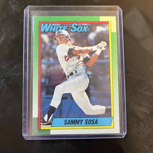 Sammy Sosa Chicago White Sox 1990 Topps Rookie Card #692 | eBay