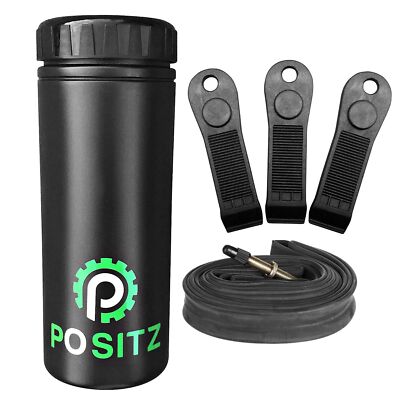 Positz 700C Road Value Pack of Storage Bottle, Tube 700 x 18-25c & 3 ...