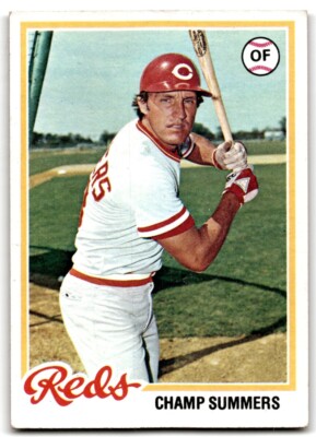 1978 Topps Champ Summers Cincinnati Reds #622 | eBay
