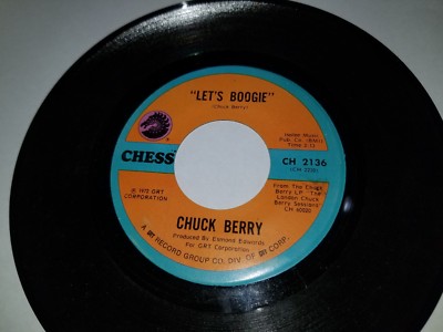 CHUCK BERRY Reelin' & Rockin' / Let's Boogie CHESS 2136 45 VINYL 7" | eBay