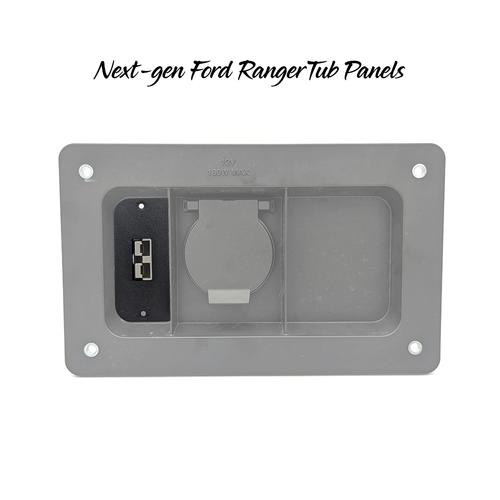 Ford Ranger Next‑Gen (RA) Ute Tub Accessory Panel insert 50A Anderson ...