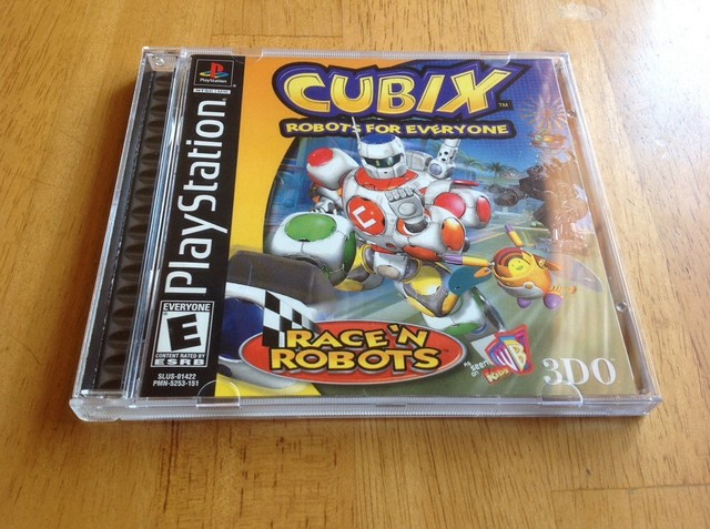 Cubix: Robots for Everyone -- Race 'N Robots (Sony PlayStation 1, PS1 ...