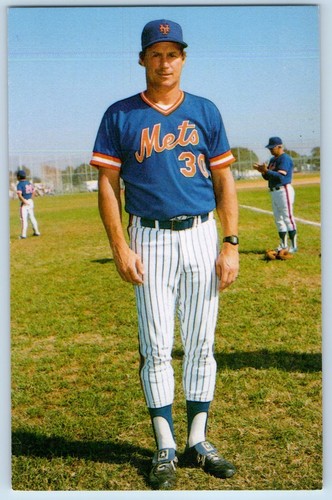Mel Stottlemyre Postcard American Baseball Coach Mets Sports Unposted ...