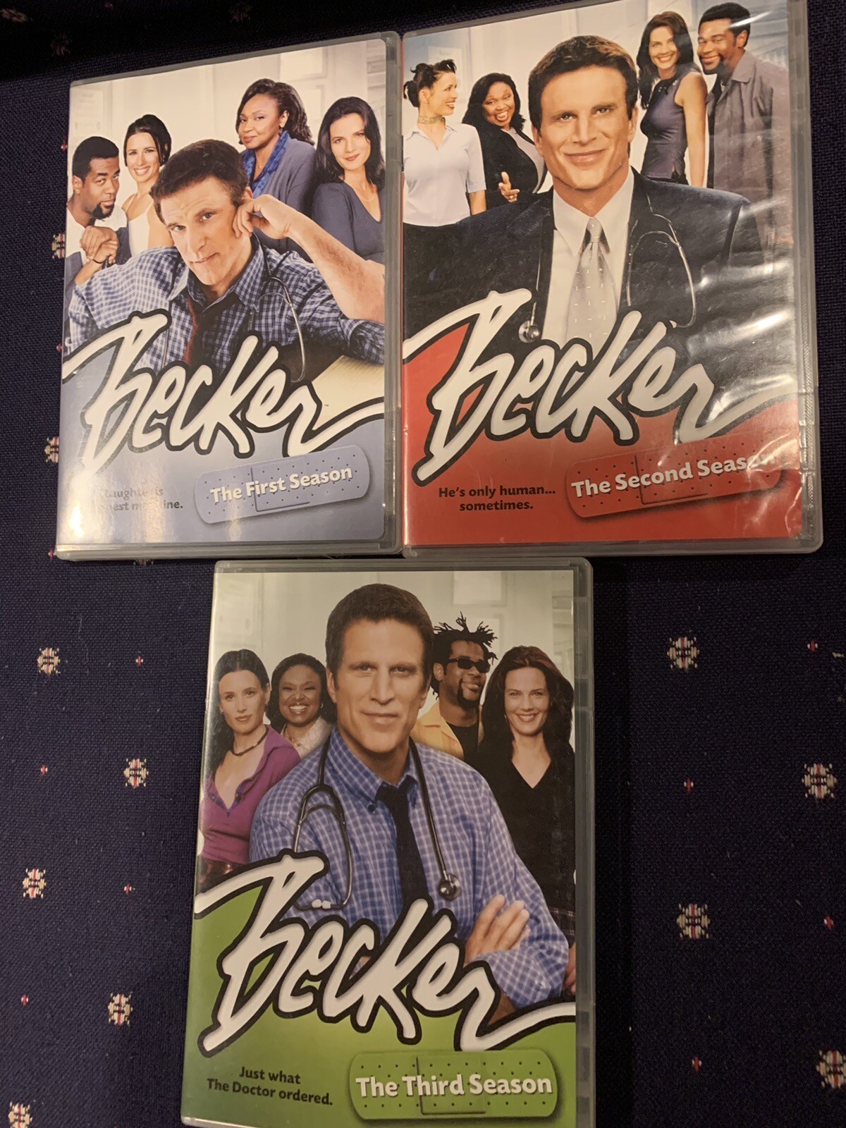 Becker: TV Series Seasons 1, 2 & 3 DVD Lot 9 Discs Minty Uncommon OOP ...