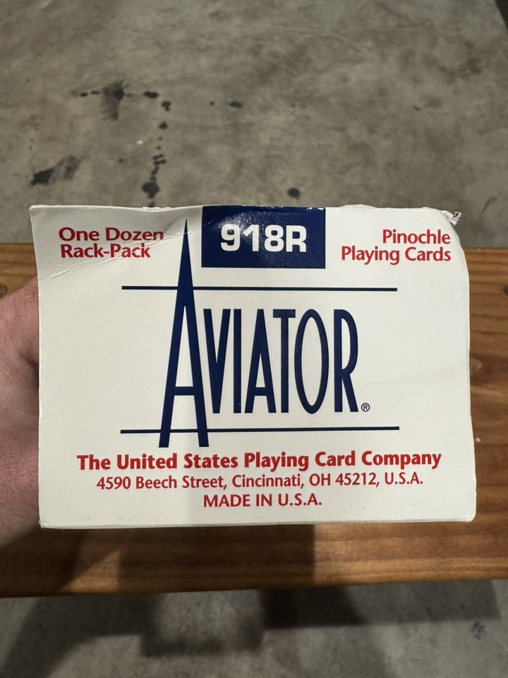 Aviator Pinochle Playing Cards - 12 Decks | eBay