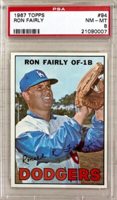 1967 TOPPS #94 Ron Fairly PSA 8 | eBay