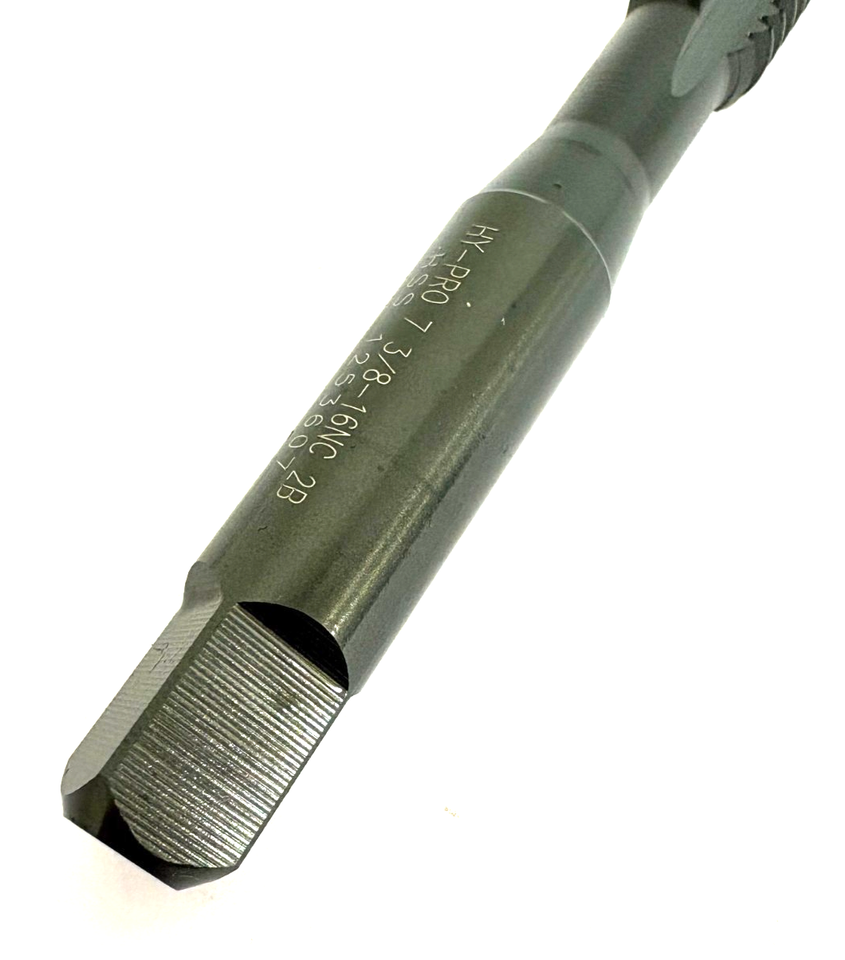 3/8-16 SPIRAL POINT 3 FLUTE CLASS 2B HYPRO 7 TAP BLACK OSG 2886001 | eBay