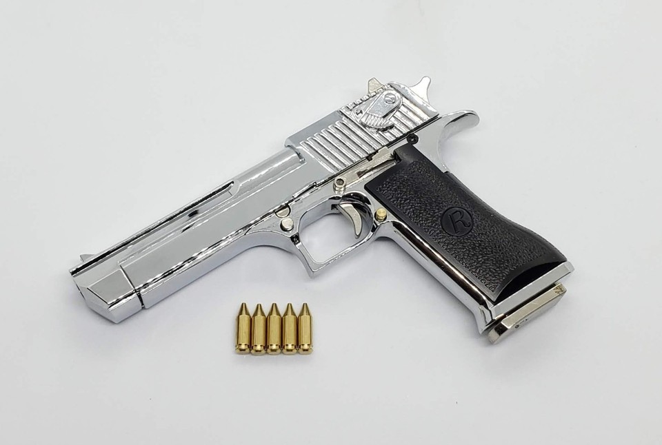 1:2 scale Metal Army DESERT EAGLE - Shell Eject Toy Mini Guns No-firing ...