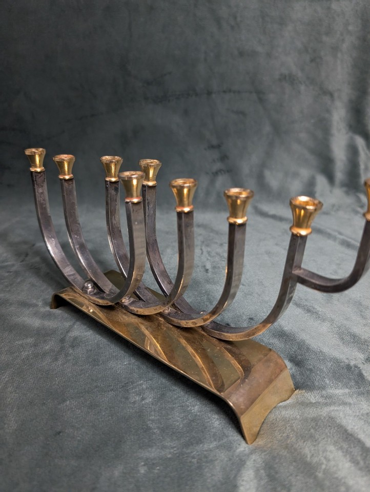 Menorah Mid-Century Modern Pedestal (Wainberg?) | eBay
