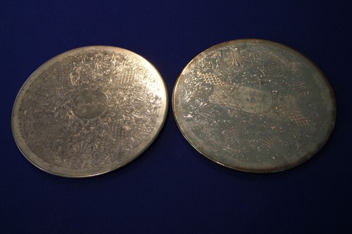 Officers Mess, Silver Plate, Antique, Place Mats x 2. #C* | eBay Australia