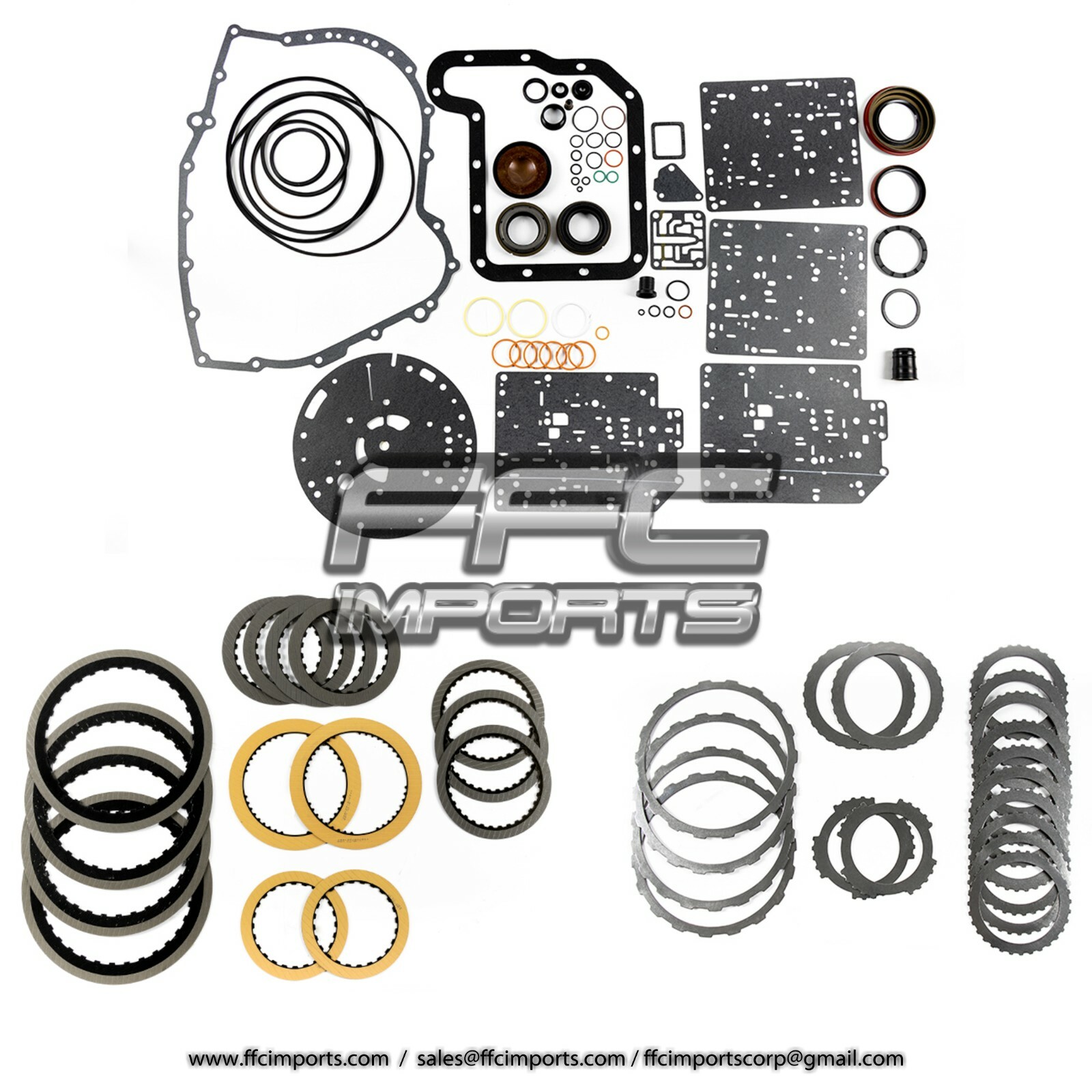 CD4E LA4AEL Transmission Master Rebuild KIT 94-2008 Friction Steel ...