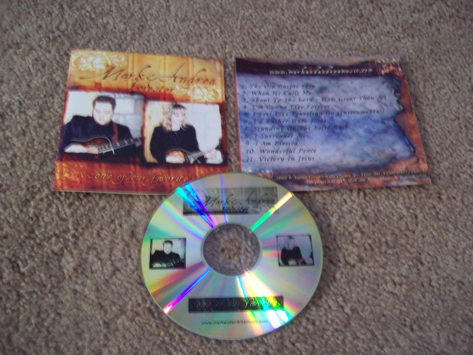 Mark & Andrea Forester - Some Of Our Favorites CD *RARE* Indie (The ...