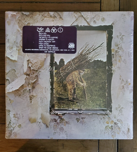 Led Zeppelin Untitled IV ZOSO Atlantic SD-7208 1971 Early Press SEALED ...