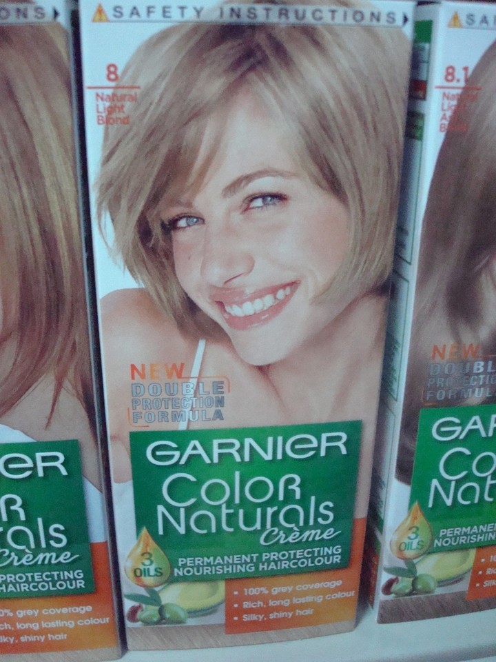 GARNIER Color Naturals New double protection formula Hair color creme ...