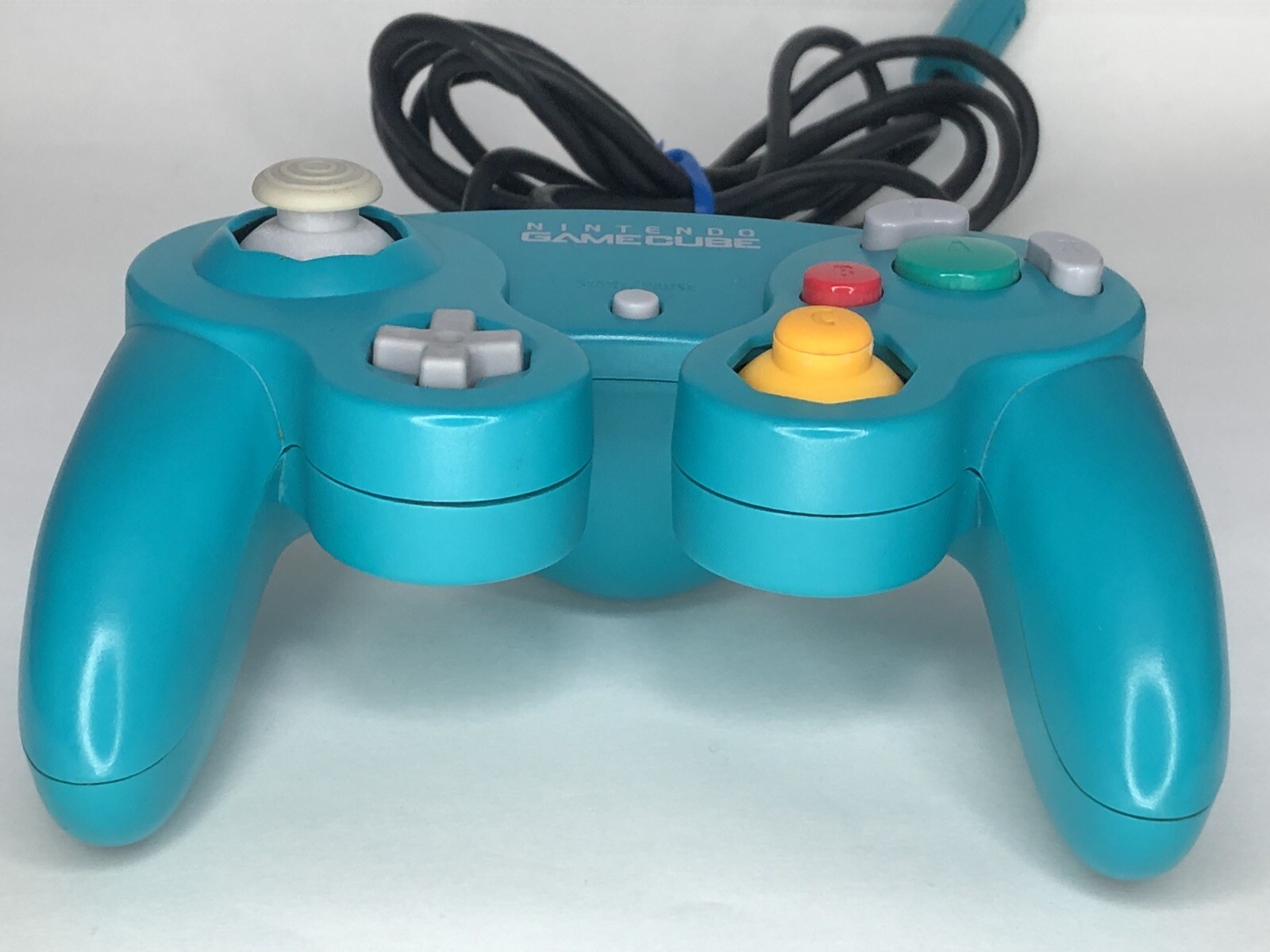 Nintendo GameCube Controller Emerald Blue DOL-003 Official Authentic GC ...