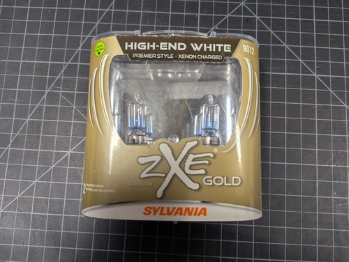 Sylvania Silverstar ZXE Gold 9012 Style Headlight Bulbs. Zenon Charged ...