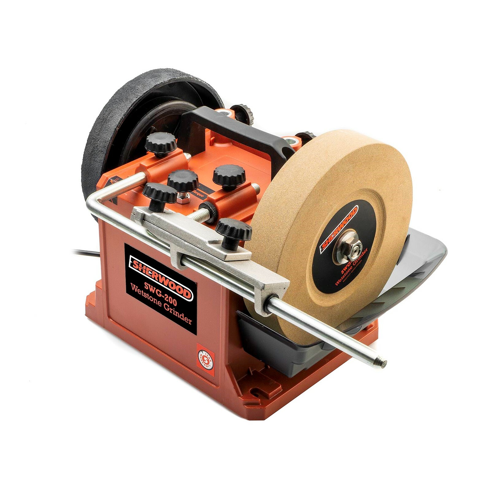Sherwood Wet Stone Sharpening System 200mm 160W Variable Speed | eBay