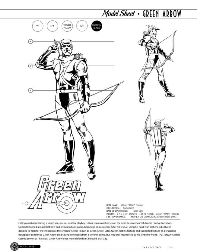 Red Arrow Coloring Pages