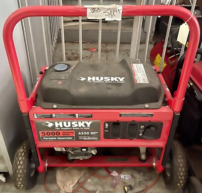 Husky 5,000 Running / 6250 Starting Watts Portable Gas Generator (Pick ...