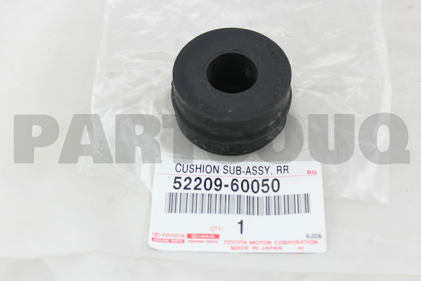 5220960050 Genuine Toyota CUSHION SUB-ASSY, REAR END BODY MOUNTING ...