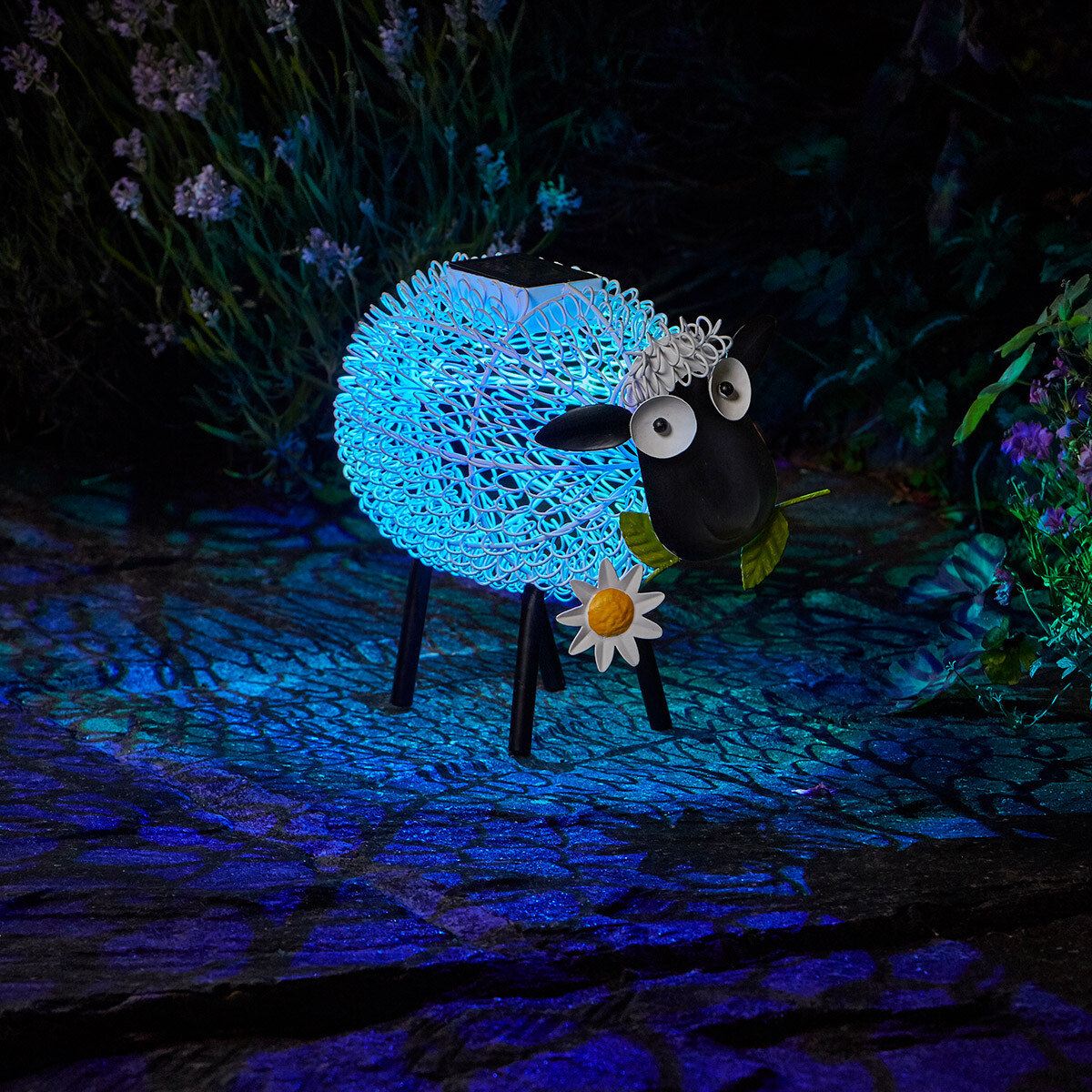 Solar LED Light Up Cow Sheep Farm Animal Garden Ornament | OR Spare ...