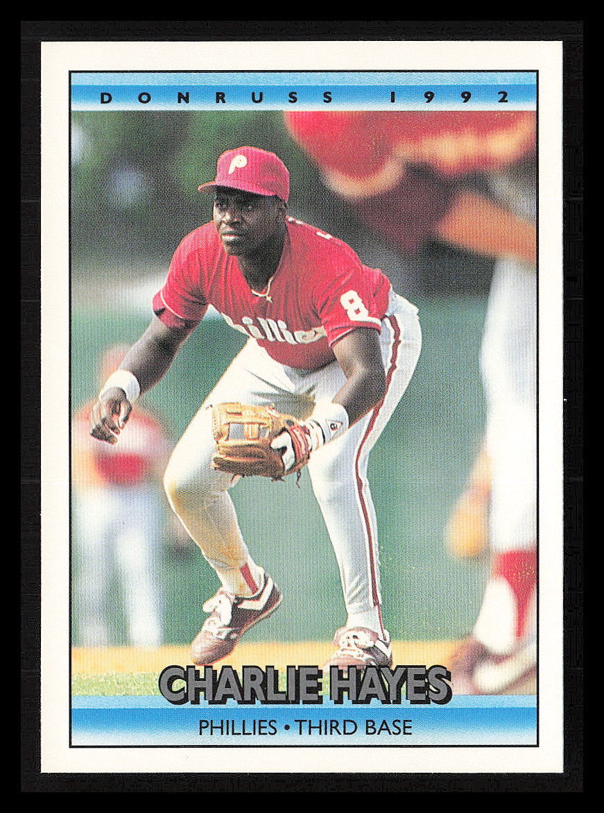 Charlie Hayes 1992 Donruss #547 Philadelphia Phillies | eBay