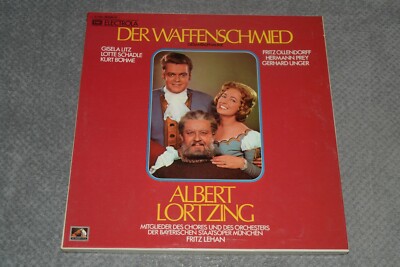 Albert Lortzing~Der Waffenschmied~Fritz Lehan~2 LP Box Set~Insert ...