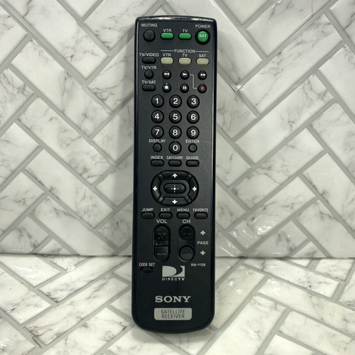 OEM Sony RM-Y139 Satellite TV Remote Control Clean Tested & Works SEE ...