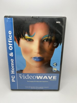 MGI Video Wave Version 4.0 PC Home & Office CD ROM New - Rips/Holes In ...