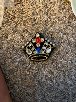 Vintage AVON 1991 "Crowning Touch Crown Brooch w/Rhinestones | eBay