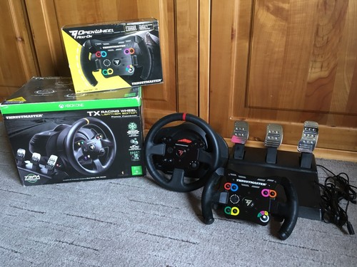 Thrustmaster TX Racing Wheel Leather Edition + Open Wheel Add On ...