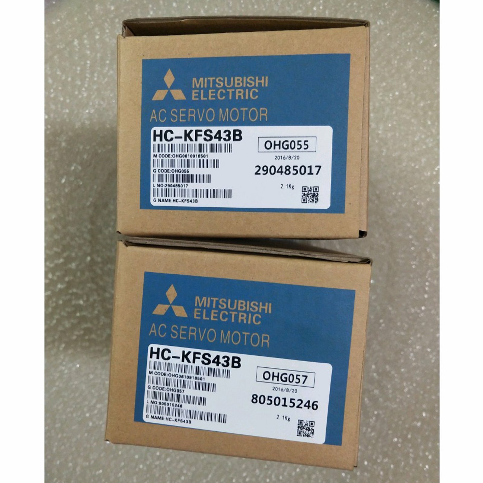 New Mitsubishi In Box HC-KFS43B AC Servo Motor HCKFS43B 1 year warranty ...