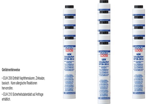 13X Liqui Moly LKW Graisse KP2K -30 Lube Shuttle Lubrifiant 400G | eBay