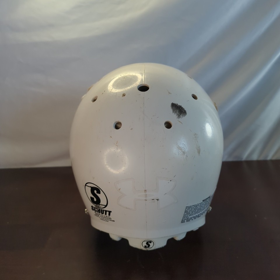 Vintage Schutt Air Advantage White Medium Youth Football Helmet USA ...