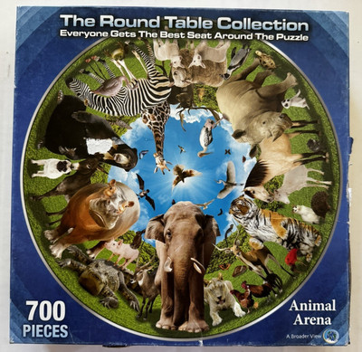 The Round Table Collection Jigsaw Puzzle ~ ANIMAL ARENA ~ 700 pcs A ...