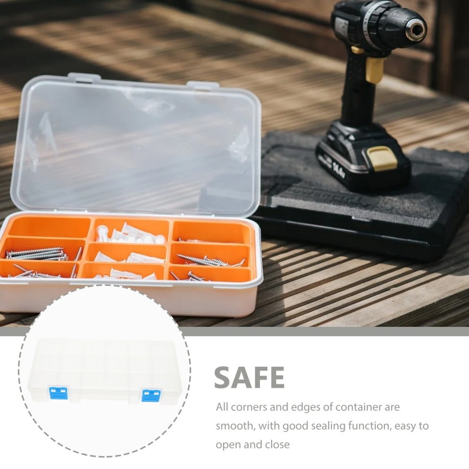 Portable Component Storage Box Small Parts Organization Fastener ...