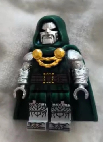 Custom Lego Dr Doom Minifigure - The Fantastic: Four First Steps | eBay