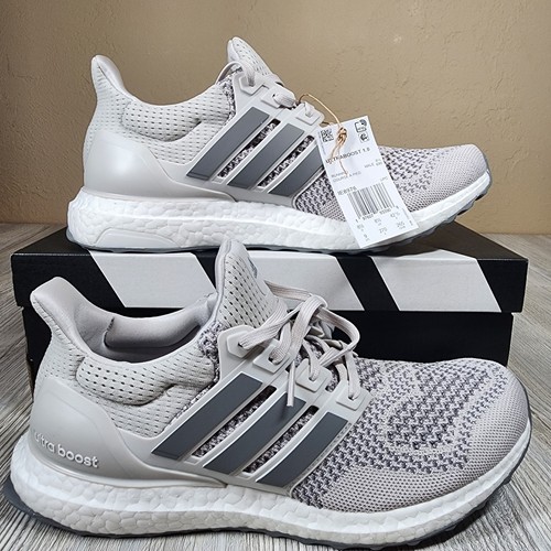 Adidas Ultraboost 1.0 Grey/White Mens Size 9 New IE8976 | eBay